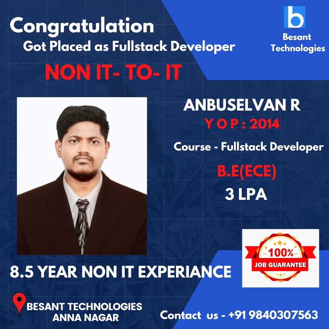 Besant Technologies on LinkedIn: #fullstack #java #python # ... Besant Technologies on LinkedIn: #fullstack #java #python # ...