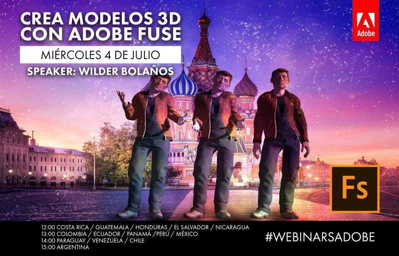Aprende a crear modelos 3D con Adobe Fuse en nuestra clase en línea ... Aprende a crear modelos 3D con Adobe Fuse en nuestra clase en línea ...