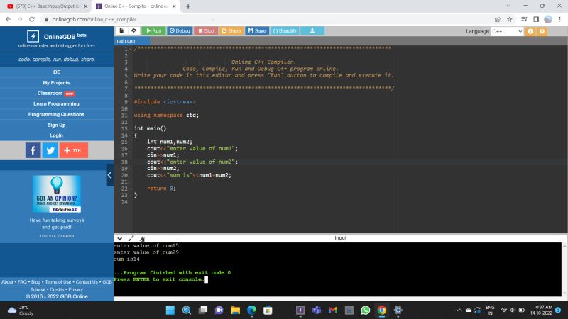 Samriti Raj on LinkedIn: #100daysofcode #100daysofcode ... Samriti Raj on LinkedIn: #100daysofcode #100daysofcode ...