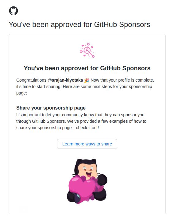 Srajan Chourasia on LinkedIn: #github #github #share #sponsorship # ... Srajan Chourasia on LinkedIn: #github #github #share #sponsorship # ...