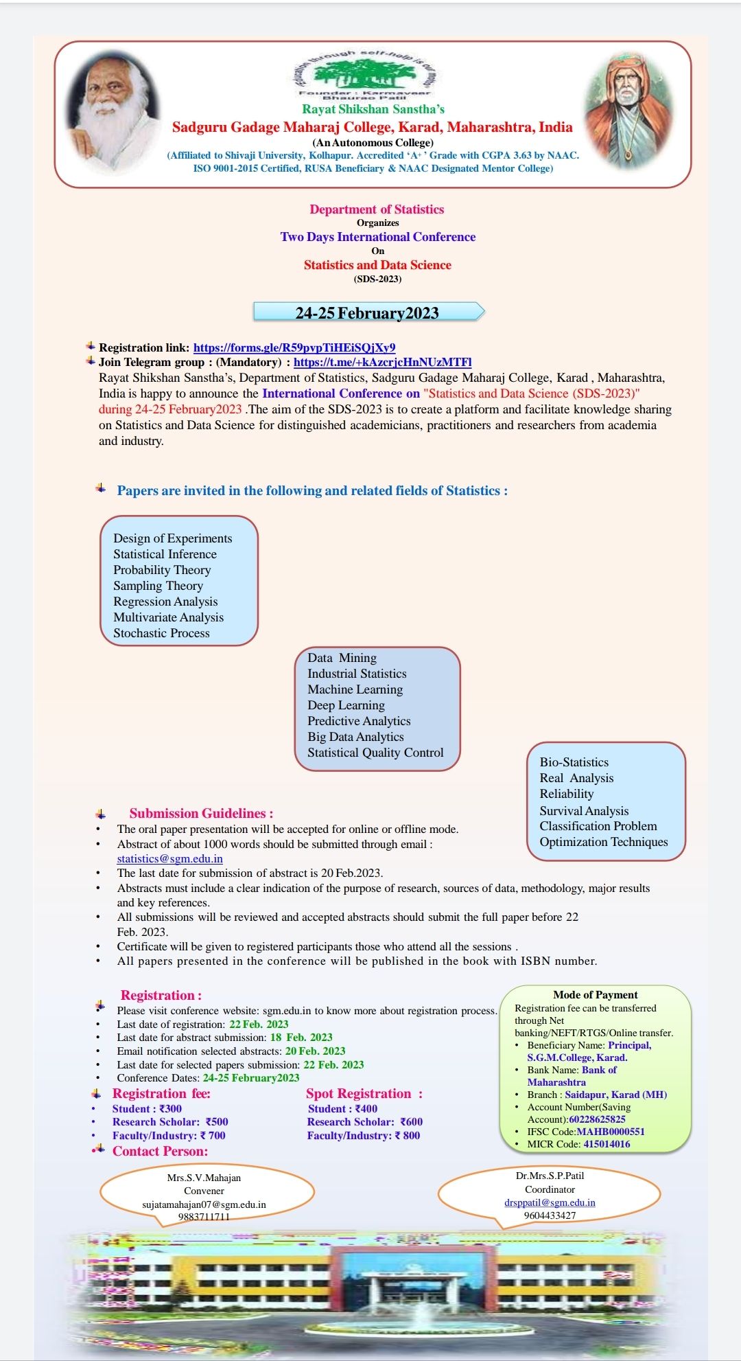 Dr. Mrs. Suvarna Patil Godase posted on LinkedIn Dr. Mrs. Suvarna Patil Godase posted on LinkedIn
