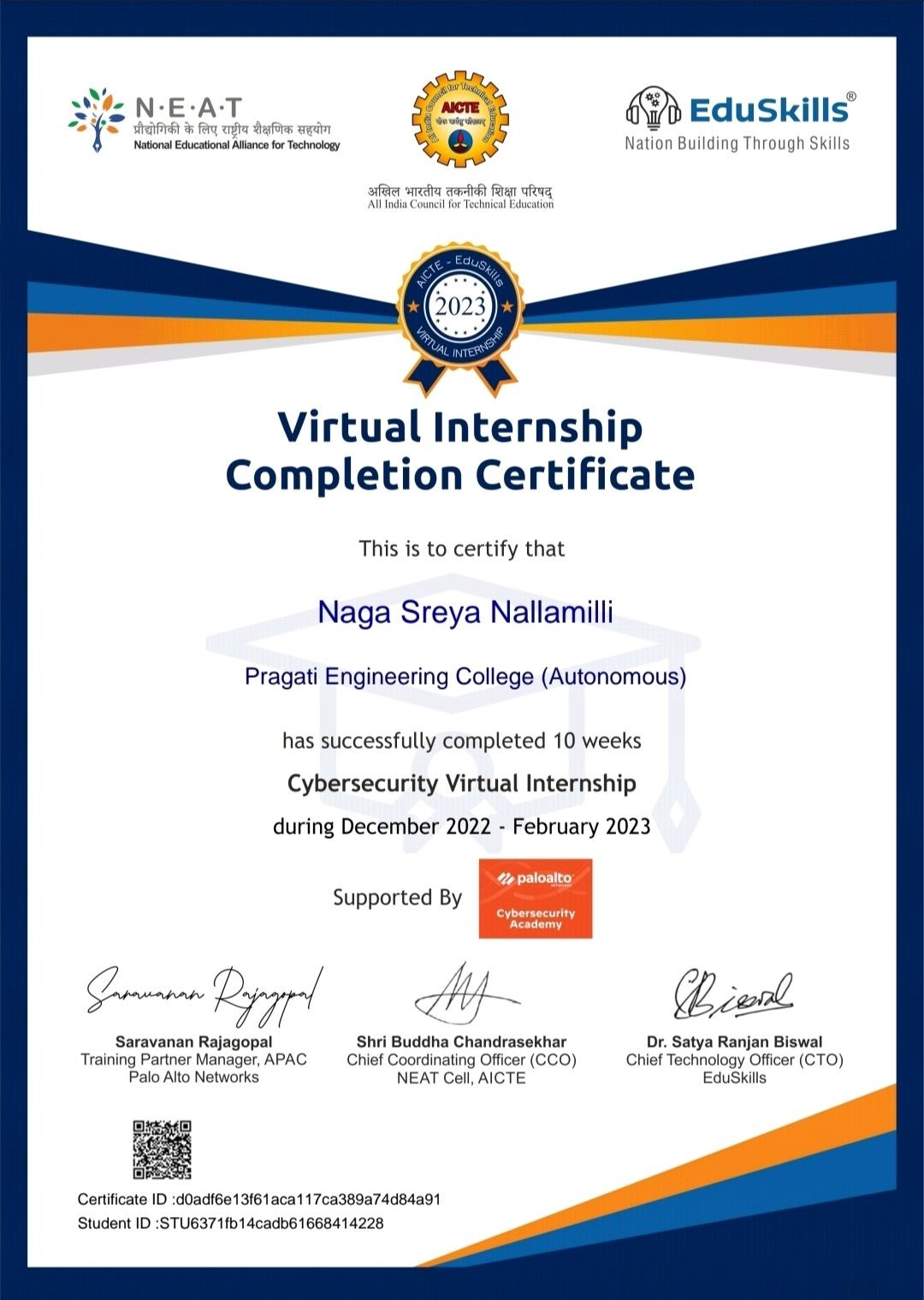 Nallamilli Naga Sreya on LinkedIn: #aicteinternship #aicte # ... Nallamilli Naga Sreya on LinkedIn: #aicteinternship #aicte # ...