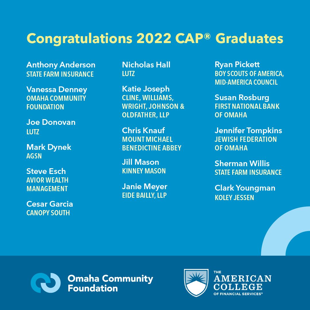 Kyle Cartwright, CAP® on LinkedIn: Congratulations to the latest class ... Kyle Cartwright, CAP® on LinkedIn: Congratulations to the latest class ...