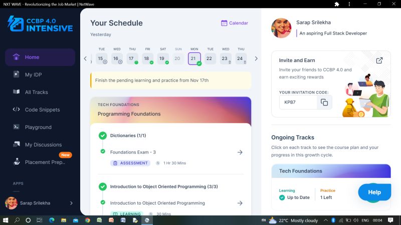 Srilekha Sarap on LinkedIn: #completed #started #codingpractices # ... Srilekha Sarap on LinkedIn: #completed #started #codingpractices # ...