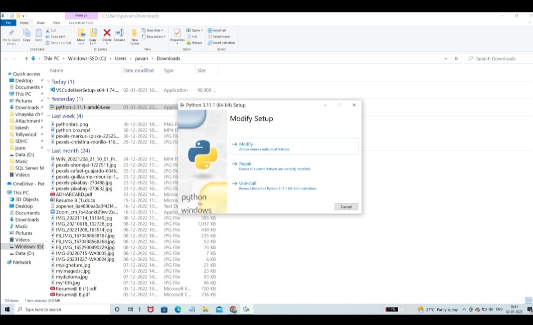 J SURESH KUMAR on LinkedIn: Task 1 Installing python, vs code ... J SURESH KUMAR on LinkedIn: Task 1 Installing python, vs code ...
