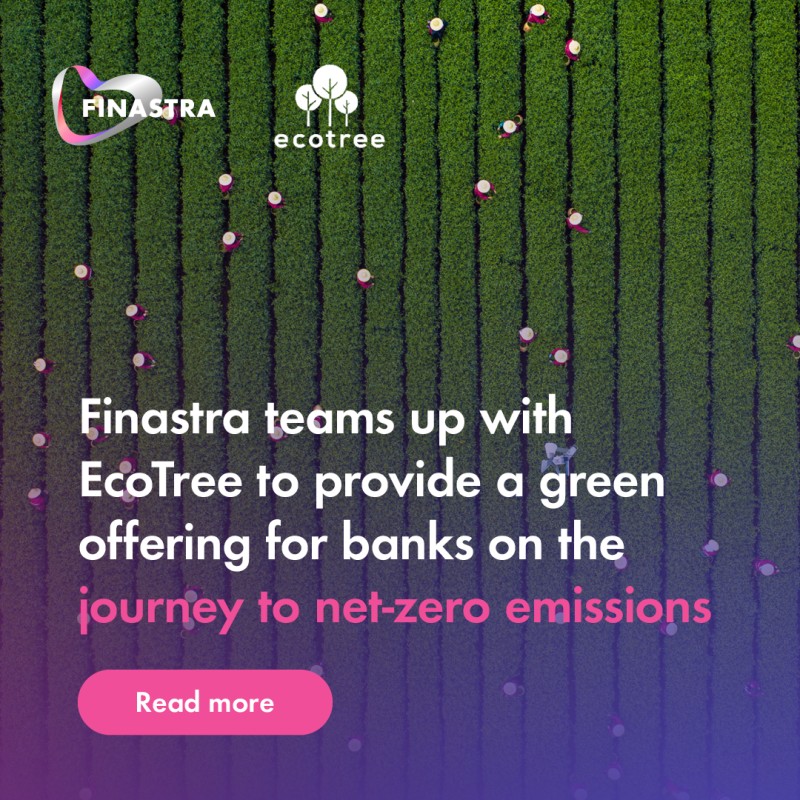 Finastra on LinkedIn: Finastra teams up with EcoTree to provide a green ... Finastra on LinkedIn: Finastra teams up with EcoTree to provide a green ...