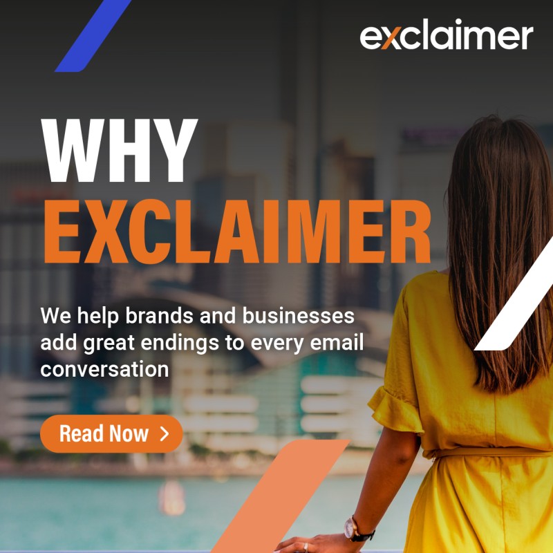 Exclaimer on LinkedIn: Why Exclaimer Exclaimer on LinkedIn: Why Exclaimer