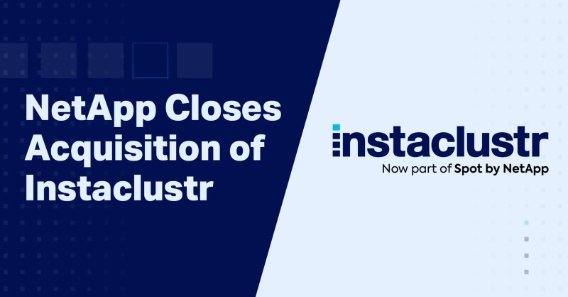 NetApp Instaclustr on LinkedIn: NetApp Closes Acquisition of Instaclustr NetApp Instaclustr on LinkedIn: NetApp Closes Acquisition of Instaclustr