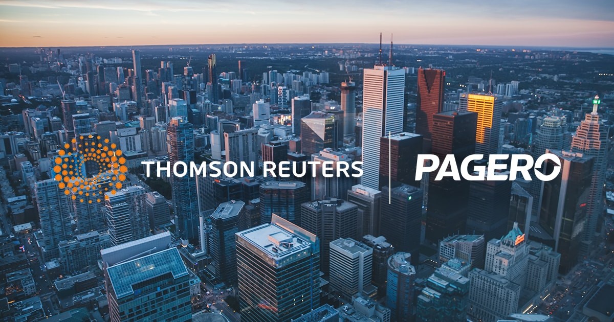 Pagero enters into strategic partnership with Thomson Reuters | Pagero ... Pagero enters into strategic partnership with Thomson Reuters | Pagero ...
