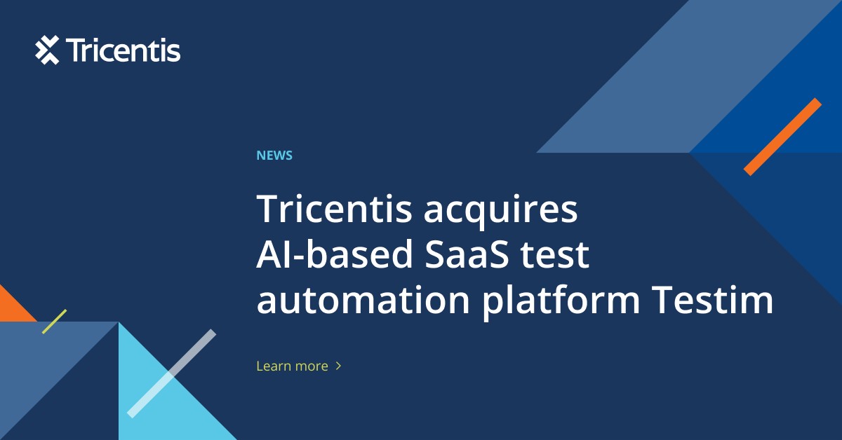 Tricentis on LinkedIn: Tricentis Acquires AI-based SaaS Test Automation ... Tricentis on LinkedIn: Tricentis Acquires AI-based SaaS Test Automation ...