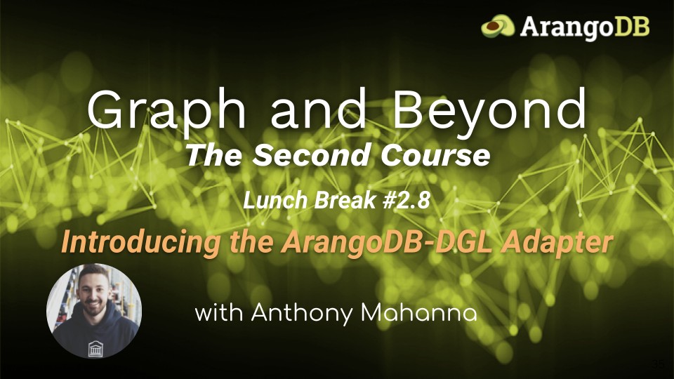 ArangoDB on LinkedIn: #arangodb #dgladapter #graphdatabase # ... ArangoDB on LinkedIn: #arangodb #dgladapter #graphdatabase # ...