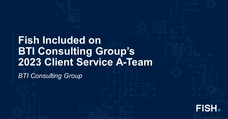 Fish & Richardson P.C. on LinkedIn: Fish & Richardson Selected for the ... Fish & Richardson P.C. on LinkedIn: Fish & Richardson Selected for the ...