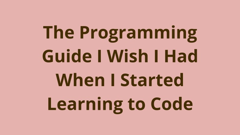 freeCodeCamp on LinkedIn: How to Learn Programming – The Guide I Wish I ... freeCodeCamp on LinkedIn: How to Learn Programming – The Guide I Wish I ...