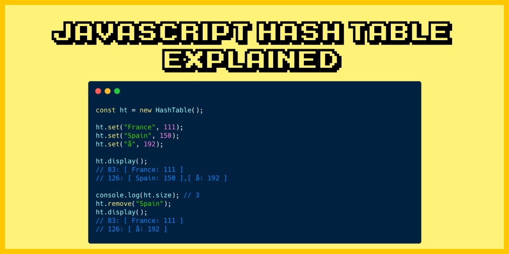 freeCodeCamp on LinkedIn: JavaScript Hash Table – Associative Array ... freeCodeCamp on LinkedIn: JavaScript Hash Table – Associative Array ...