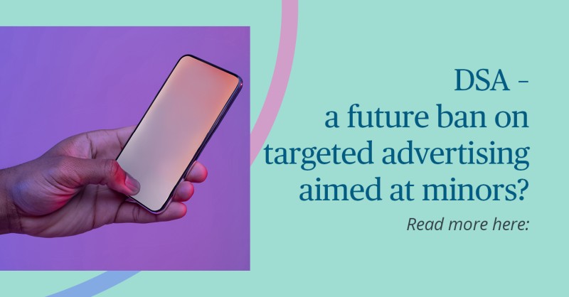 Joshua B. on LinkedIn: DSA - Targeted advertising aimed at minors: a ... Joshua B. on LinkedIn: DSA - Targeted advertising aimed at minors: a ...