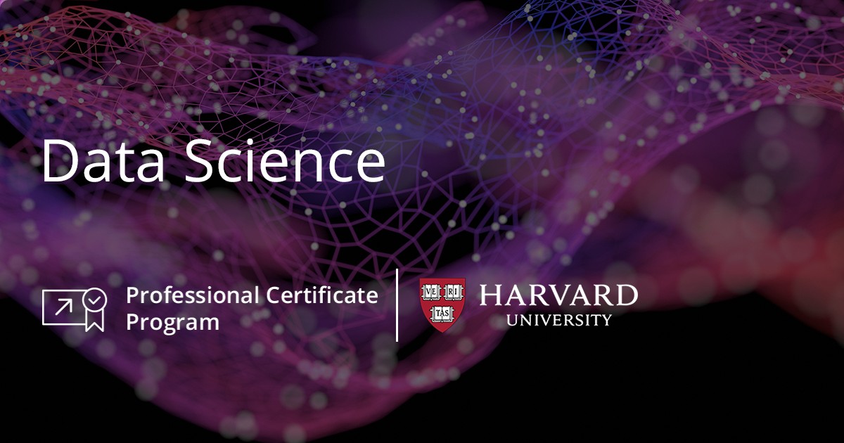 edX on LinkedIn: HarvardX Data Science Professional Certificate edX on LinkedIn: HarvardX Data Science Professional Certificate
