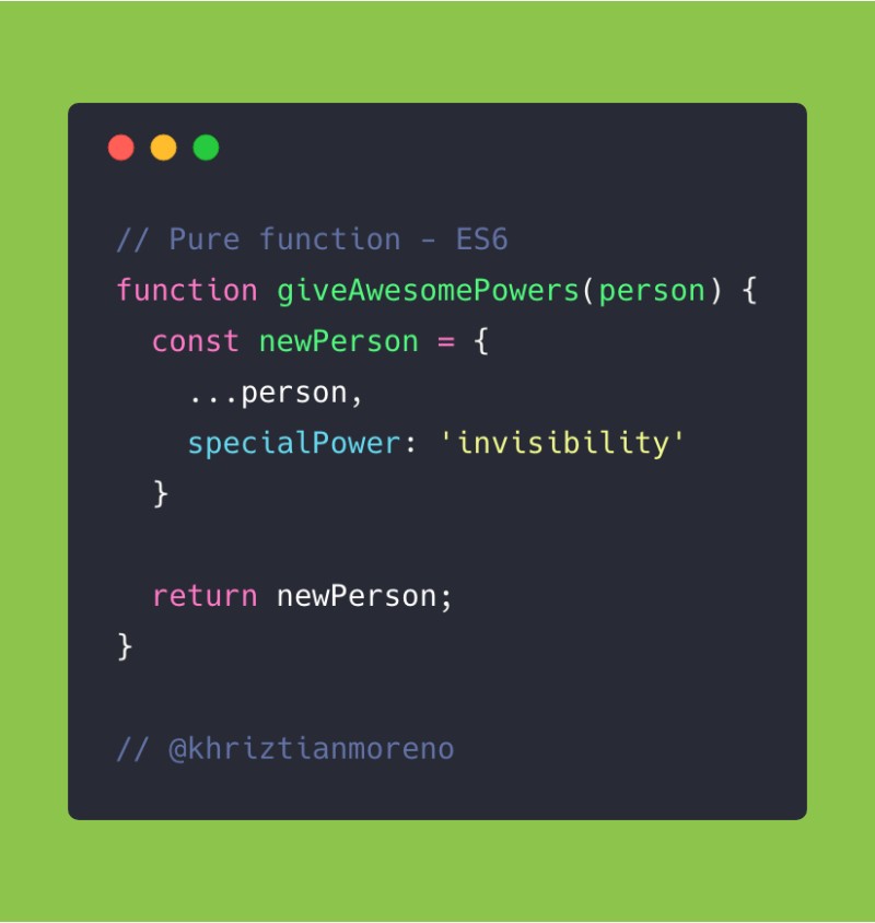 Cristian Moreno on LinkedIn: #sideeffects #javascript #reactjs Cristian Moreno on LinkedIn: #sideeffects #javascript #reactjs