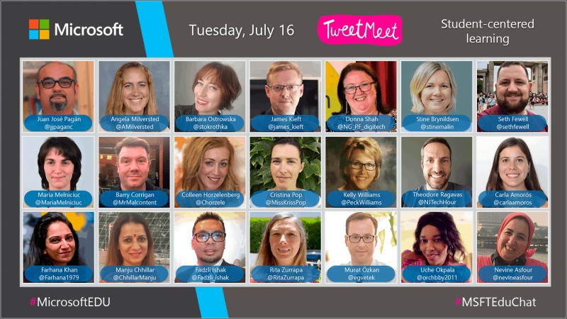 Student-centered learning — #MSFTEduChat TweetMeet and Live Event on ... Student-centered learning — #MSFTEduChat TweetMeet and Live Event on ...