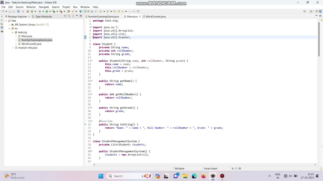 Gauri Wagh on LinkedIn: #codsoft #internship #java Gauri Wagh on LinkedIn: #codsoft #internship #java