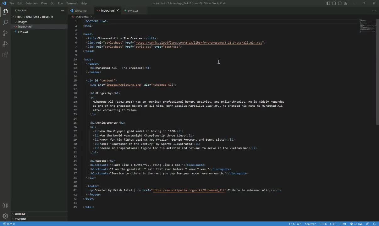 Krish Patel on LinkedIn: #webdevelopment #css #html #internship #oibsip ... Krish Patel on LinkedIn: #webdevelopment #css #html #internship #oibsip ...