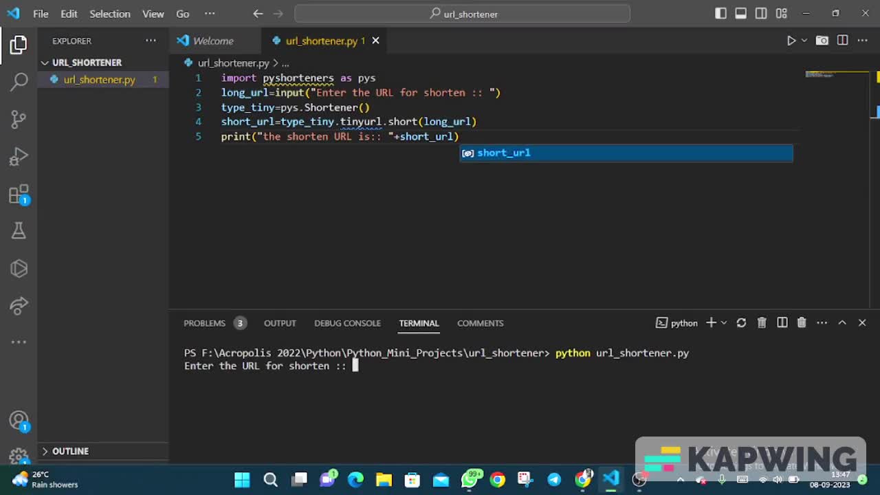 Suryanshu Rathour on LinkedIn: #day26 #python #acropolis # ... Suryanshu Rathour on LinkedIn: #day26 #python #acropolis # ...