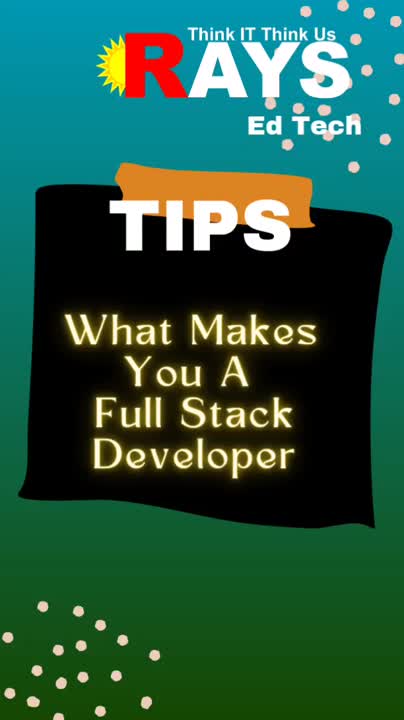 Java Man of India: What makes you a full stack developer | Rays ... Java Man of India: What makes you a full stack developer | Rays ...