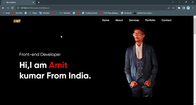 Amit Kumar on LinkedIn: #webdevelopment #portfolio #html #css #javascript Amit Kumar on LinkedIn: #webdevelopment #portfolio #html #css #javascript