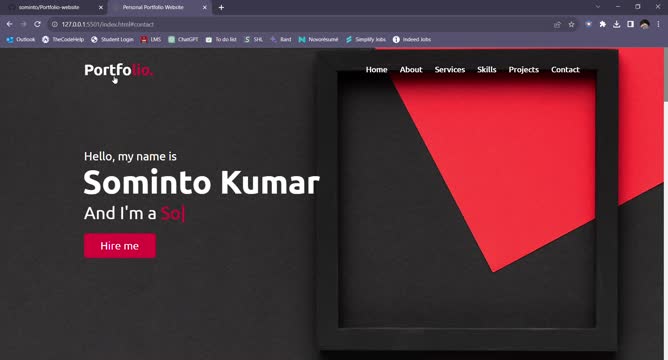 Sominto Kumar on LinkedIn: #task1 #codsoft #webdevelopment #internship ... Sominto Kumar on LinkedIn: #task1 #codsoft #webdevelopment #internship ...