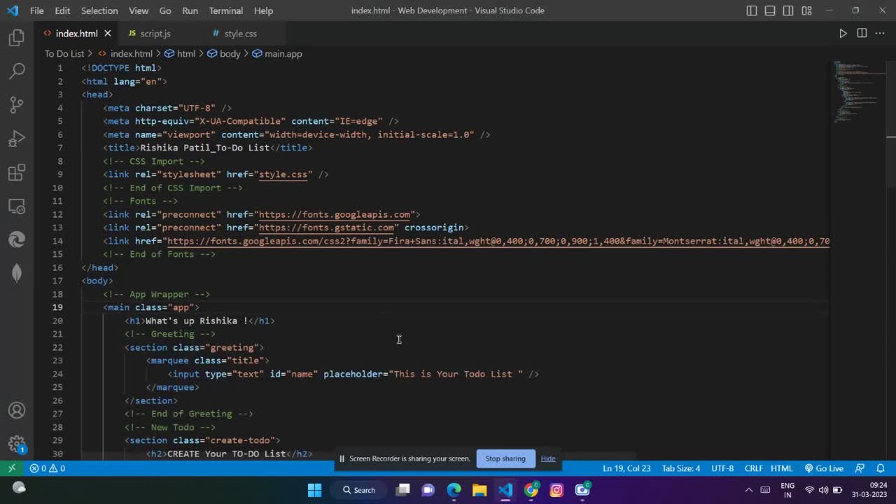 RISHIKA PATIL on LinkedIn: #task3 #txon #webdevelopment #intern #github ... RISHIKA PATIL on LinkedIn: #task3 #txon #webdevelopment #intern #github ...