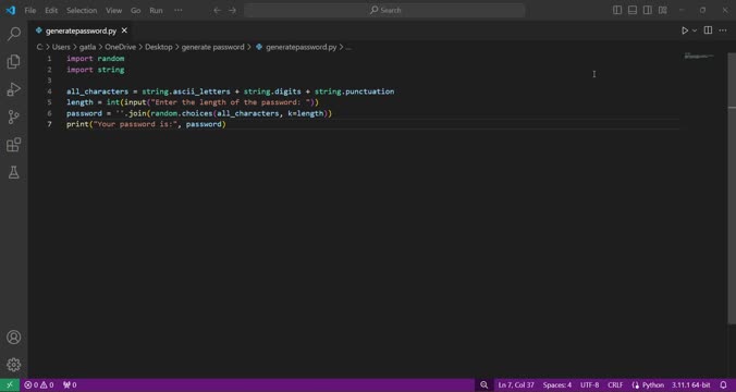 How to create strong passwords with Codsoft's password generator ... How to create strong passwords with Codsoft's password generator ...
