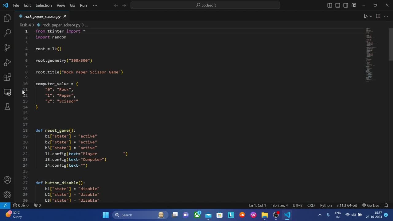 Siddhant Sahu on LinkedIn: #codsoft #pythonprogramming #internship Siddhant Sahu on LinkedIn: #codsoft #pythonprogramming #internship