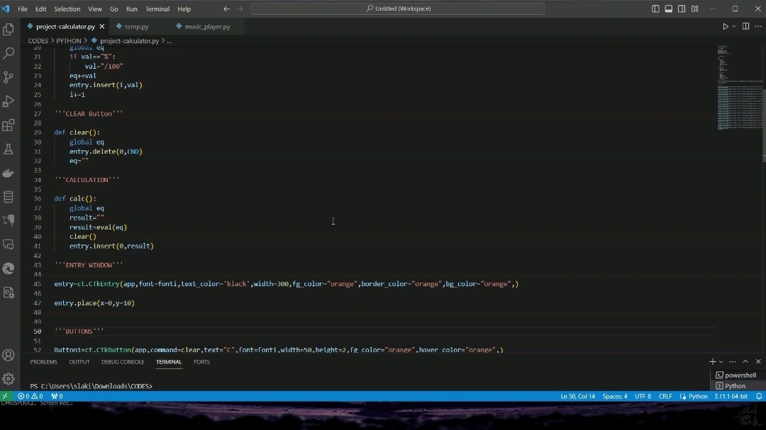 Lakshya sharma on LinkedIn: #python #customtkinter #codingfun Lakshya sharma on LinkedIn: #python #customtkinter #codingfun