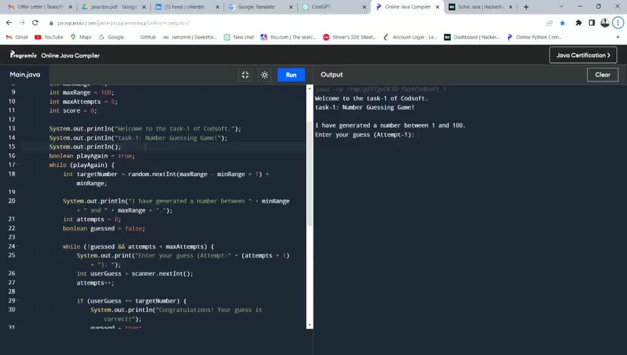 Pathan Sumer Khan on LinkedIn: #task #codsoft #codsoftinternship #task1 ... Pathan Sumer Khan on LinkedIn: #task #codsoft #codsoftinternship #task1 ...