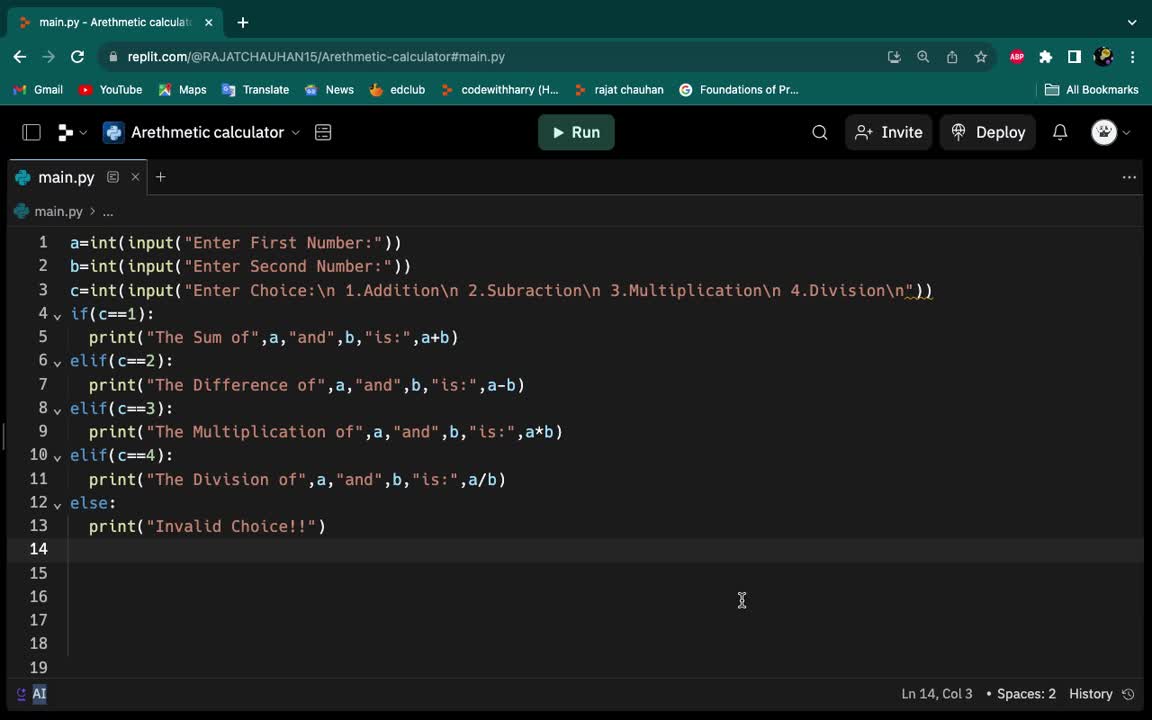 RAJAT CHAUHAN on LinkedIn: #codsoft #python RAJAT CHAUHAN on LinkedIn: #codsoft #python