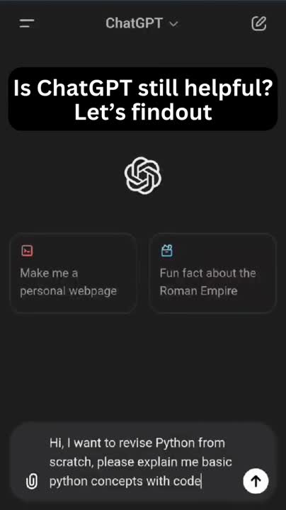 How ChatGPT boosted my Python skills | pavan panchal posted on the ... How ChatGPT boosted my Python skills | pavan panchal posted on the ...