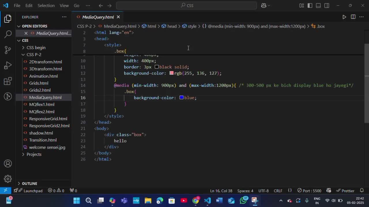 Ayush Jha on LinkedIn: #mernstack #css #mediaqueries #responsivedesign ... Ayush Jha on LinkedIn: #mernstack #css #mediaqueries #responsivedesign ...