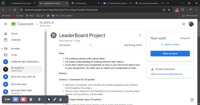 Yash Mankar on LinkedIn: #webdevelopment #leaderboard #uidesign # ... Yash Mankar on LinkedIn: #webdevelopment #leaderboard #uidesign # ...