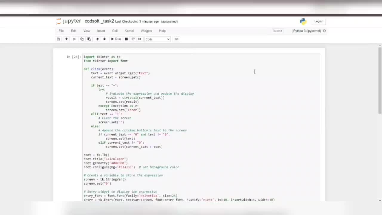 Introducing codsoft's simple calculator project | Yasmin Khatun posted ... Introducing codsoft's simple calculator project | Yasmin Khatun posted ...
