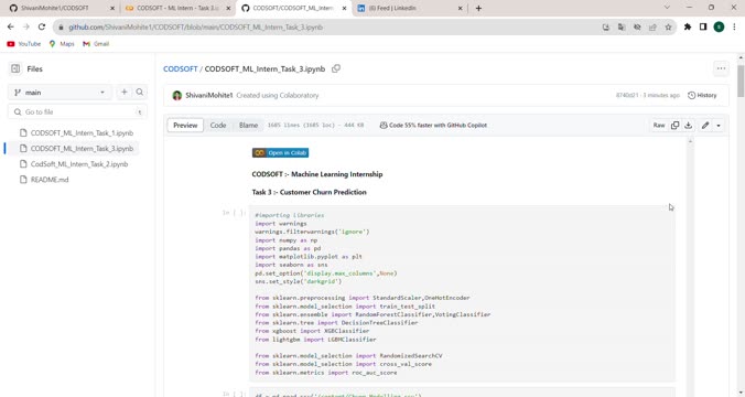Shivani Mohite on LinkedIn: #codsoft #internship #codsoftinternship # ... Shivani Mohite on LinkedIn: #codsoft #internship #codsoftinternship # ...