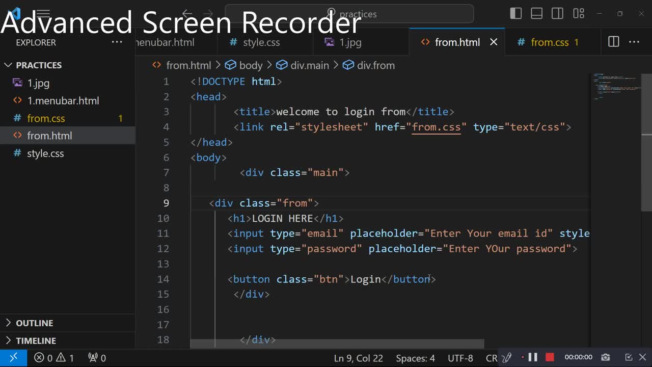 Akshay Musale on LinkedIn: login from using html and css. Akshay Musale on LinkedIn: login from using html and css.