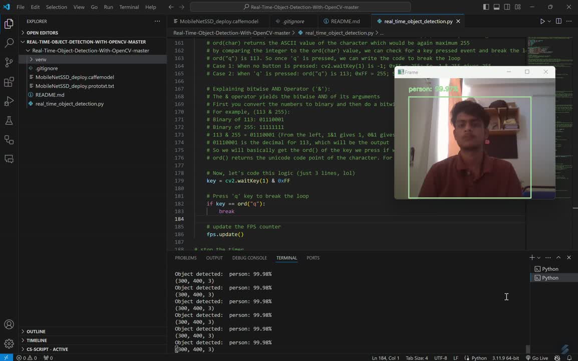 Launching my new project with OpenCV and Python | Saksham Tiwari posted ... Launching my new project with OpenCV and Python | Saksham Tiwari posted ...