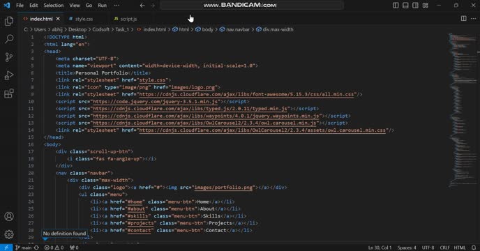 Abhijeet Rane on LinkedIn: #codsoft #codsoft #intern #github #css #html ... Abhijeet Rane on LinkedIn: #codsoft #codsoft #intern #github #css #html ...