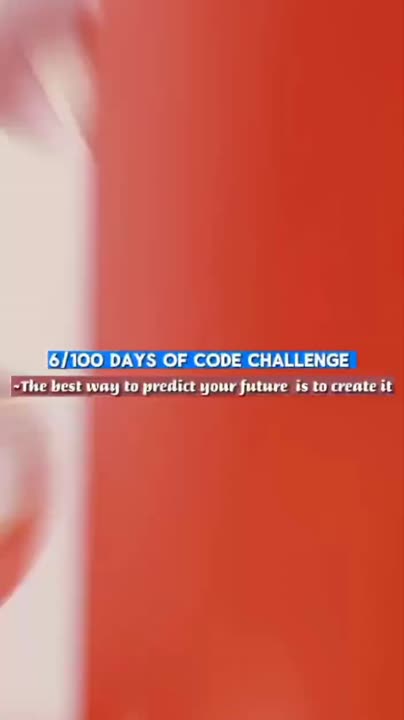 Day6 of #100daysofcodechallenge | Chhavi Gajnani posted on the topic ... Day6 of #100daysofcodechallenge | Chhavi Gajnani posted on the topic ...