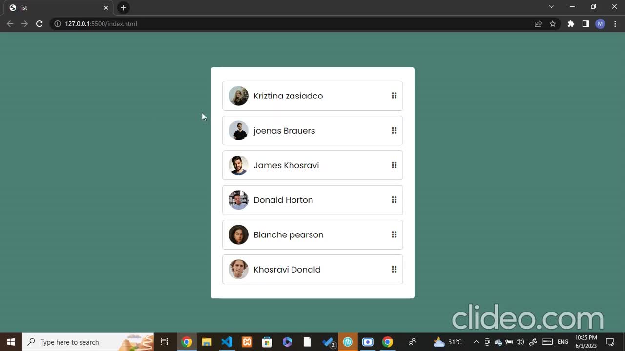 Muhamed Tolba on LinkedIn: Drag and Drop List in HTML , CSS and ... Muhamed Tolba on LinkedIn: Drag and Drop List in HTML , CSS and ...