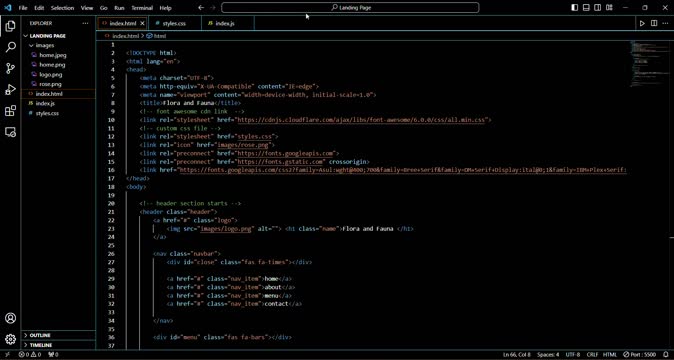 My task -3: Landing Page at CodeAlpha | Shreya Pandey posted on the ... My task -3: Landing Page at CodeAlpha | Shreya Pandey posted on the ...