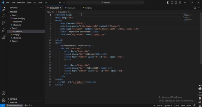Harsh Verma on LinkedIn: #task2 #bharatintern #webdevelopment # ... Harsh Verma on LinkedIn: #task2 #bharatintern #webdevelopment # ...