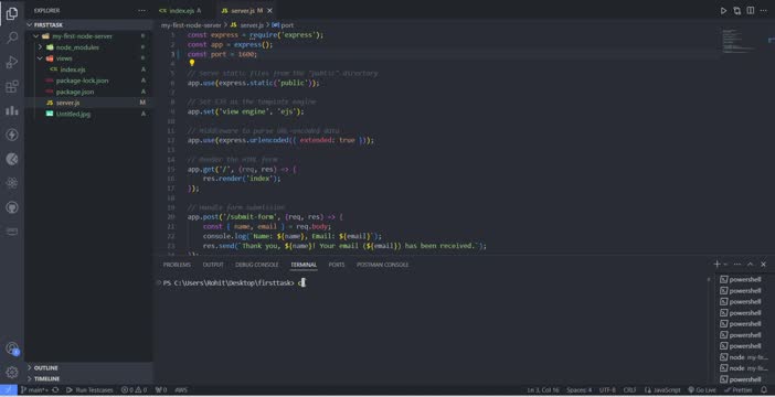 Rohit Pandey on LinkedIn: #internship #nodejs #express #fullstack Rohit Pandey on LinkedIn: #internship #nodejs #express #fullstack