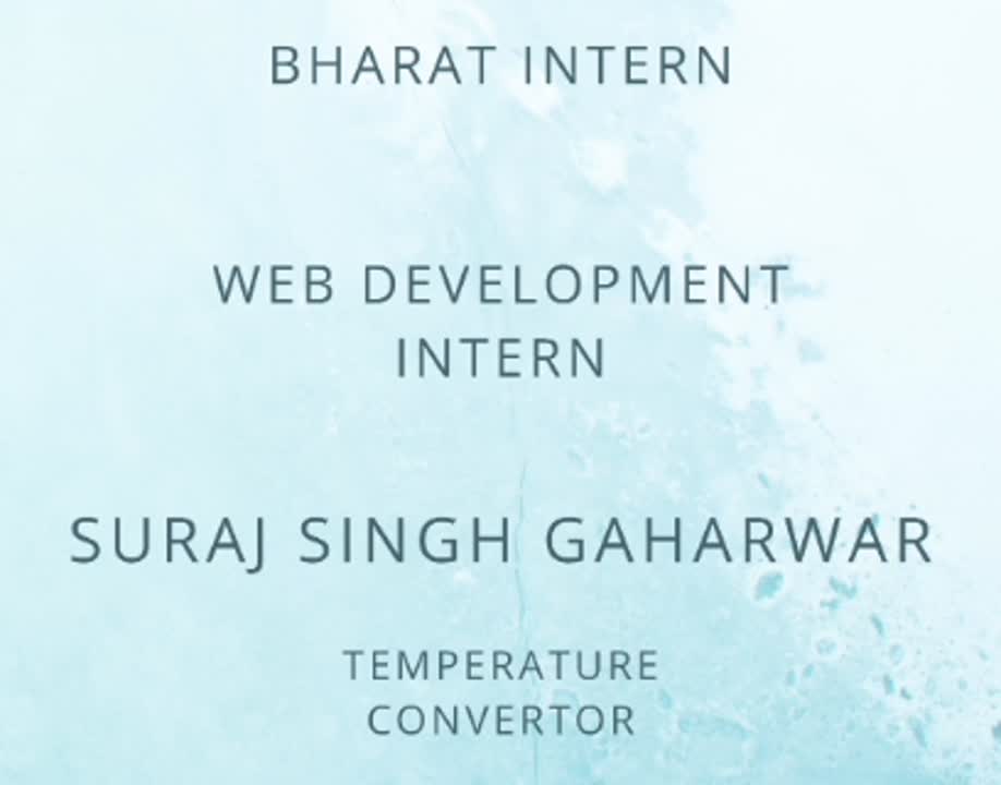 Suraj Singh Gaharwar on LinkedIn: #task2 #bharatintern #bharatintern # ... Suraj Singh Gaharwar on LinkedIn: #task2 #bharatintern #bharatintern # ...