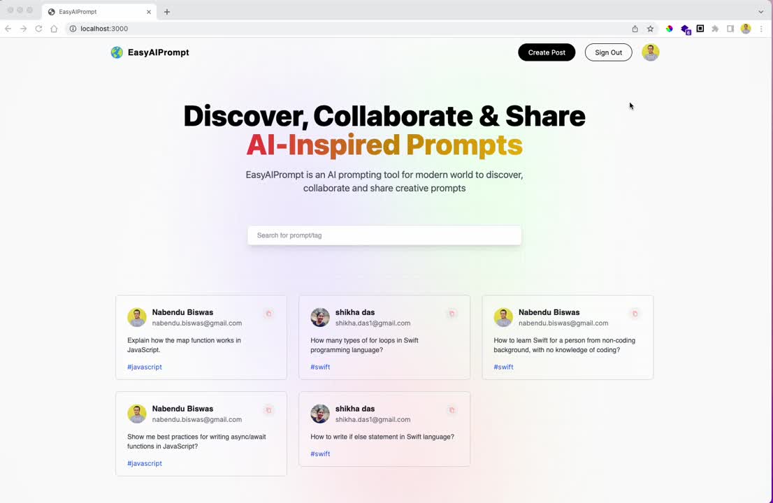 Nabendu Biswas on LinkedIn: #teaching #project #nextjs Nabendu Biswas on LinkedIn: #teaching #project #nextjs