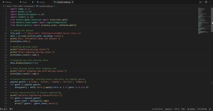 #codsoft #internship #opportunity #coding #datascience #skills… | Laiba J. #codsoft #internship #opportunity #coding #datascience #skills… | Laiba J.
